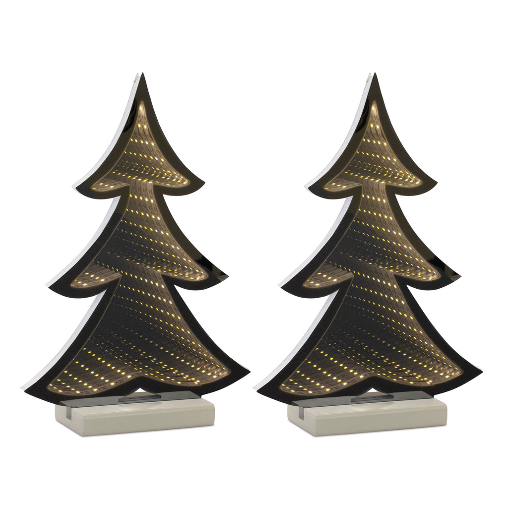 Pine Tree Outline Ekko Light Display (Set of 2) – Steals