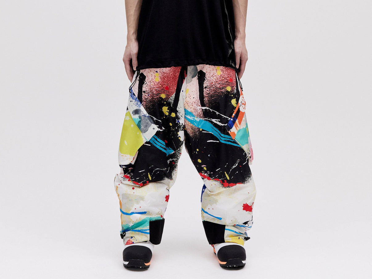 O.S Wadded Cargo Pant Unisex - Light Splatter – Steals